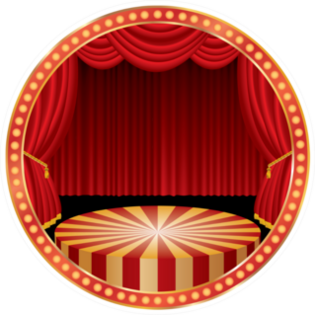 Theatre Themed Car Stickers & Decals – Customizable Designs