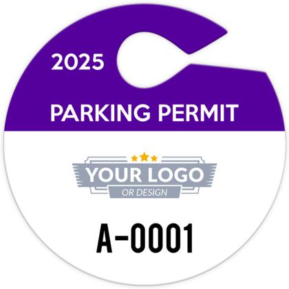 Parking Permits, Custom Parking Stickers & Hang Tags