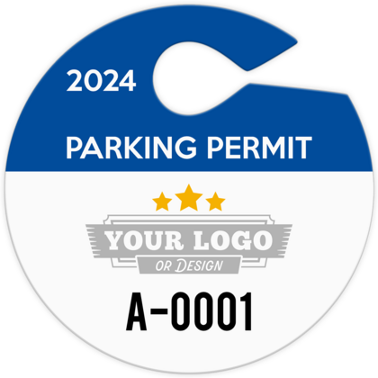 Parking Permits, Custom Parking Stickers & Hang Tags