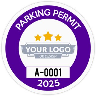 Parking Permits, Custom Parking Stickers & Hang Tags