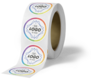 Custom Circle Labels & Sticker Rolls with Free Shipping