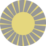 Classic Yellow Sunshine Sticker