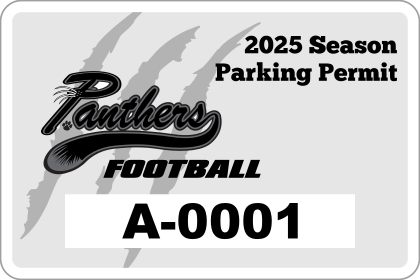 Custom Rectangle Parking Permit Stickers | Car Stickers