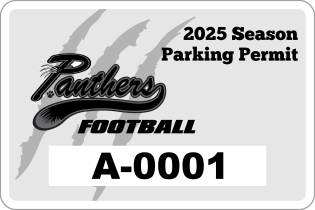 Custom Rectangle Parking Permit Stickers | Car Stickers