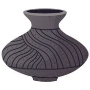 Clay Pot Tribal Sticker