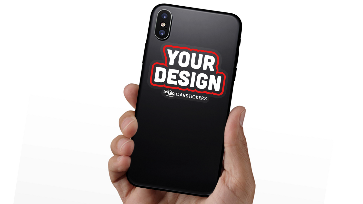 Custom Clear Stickers (Transparent Vinyl) | Free Shipping