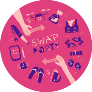 Shop Thrifting Stickers - Sustainable and Stylish Sticker Designs