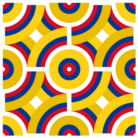 Colombia Pattern Sticker