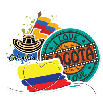 Colombia Stickers