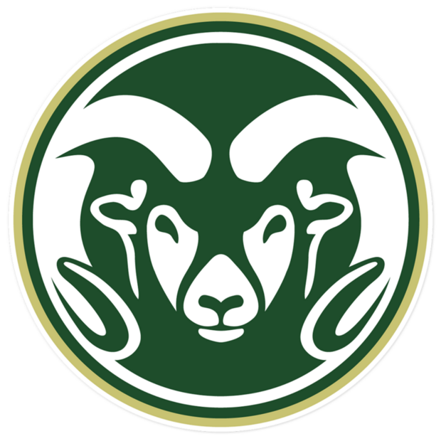 Colorado State Rams NCAA Logo Sticker