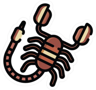 Scorpion Stickers & Decals | Free Shipping