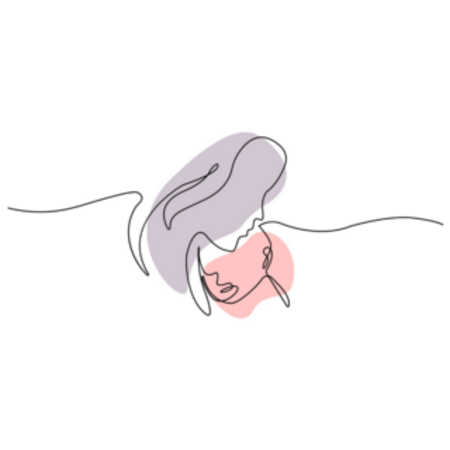 Colorful Line Art Sticker