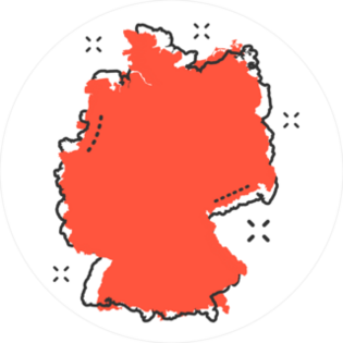 Germany Car Stickers and Decals - Dozens of Designs