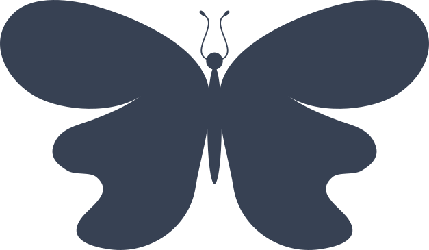 Order Your Compassionate Wavy Butterfly Sticker Today - Free Shipping!