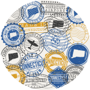 Connecticut Car Stickers | Connecticut Bumper Stickers