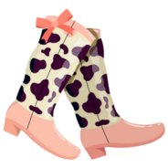 Coquette Cow Sticker