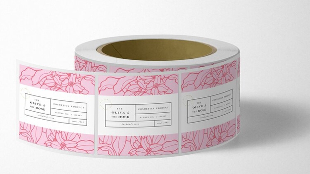 Custom Square Labels & Sticker Rolls with Free Shipping