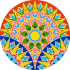 Costa Rica Pattern Sticker