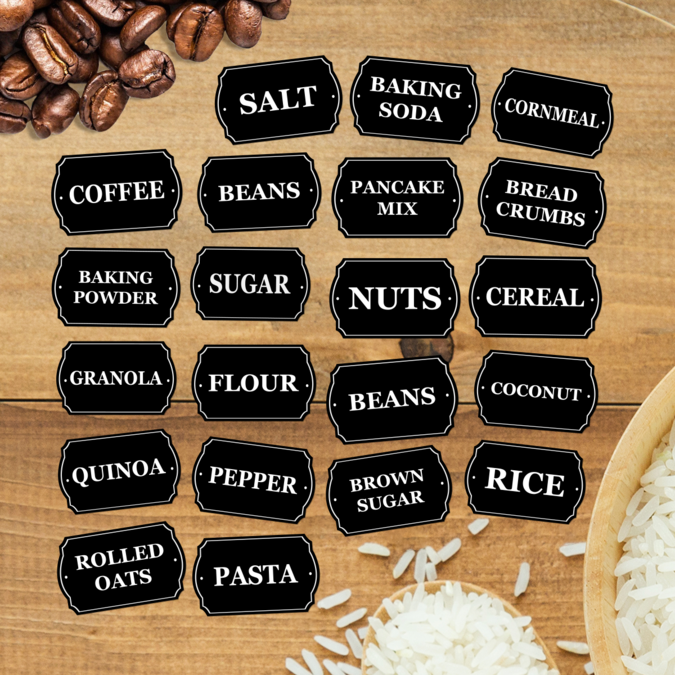 Crafty Kitchen Labels - Sticker Bundle