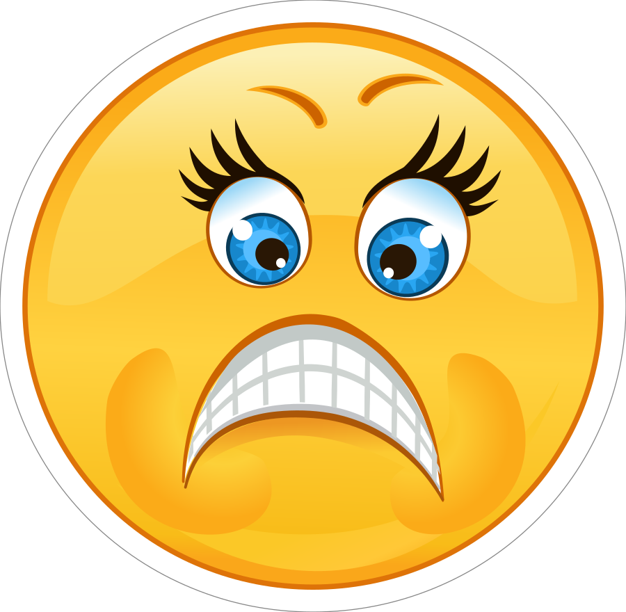 Crazy Mad Upset Emoji Sticker