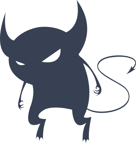 Vibrant, High-Quality Creepy Baby Devil Stickers