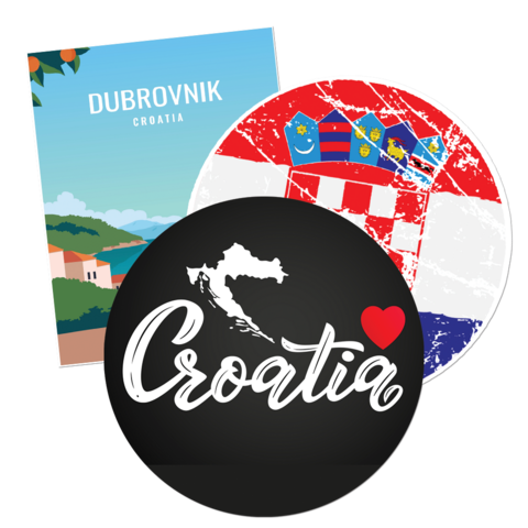 Croatia Stickers