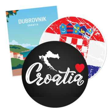 Croatia Stickers