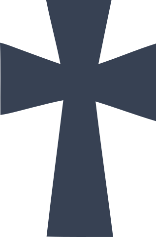 Cross Shape Sticker - 50+ Colors!