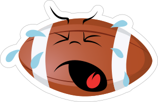 Football Stickers | Free Shipping