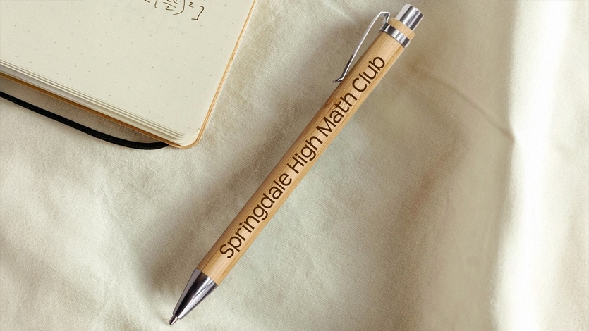 Custom Engraved Bamboo Pens | Eco-Friendly Pens - CarStickers