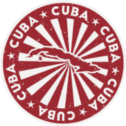Cuba Stamp Sticker