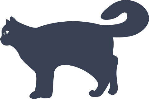 Vibrant, High-Quality Curious Cat Stickers