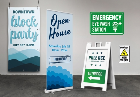 Custom Banners - Vinyl Promotional Displays & Printing