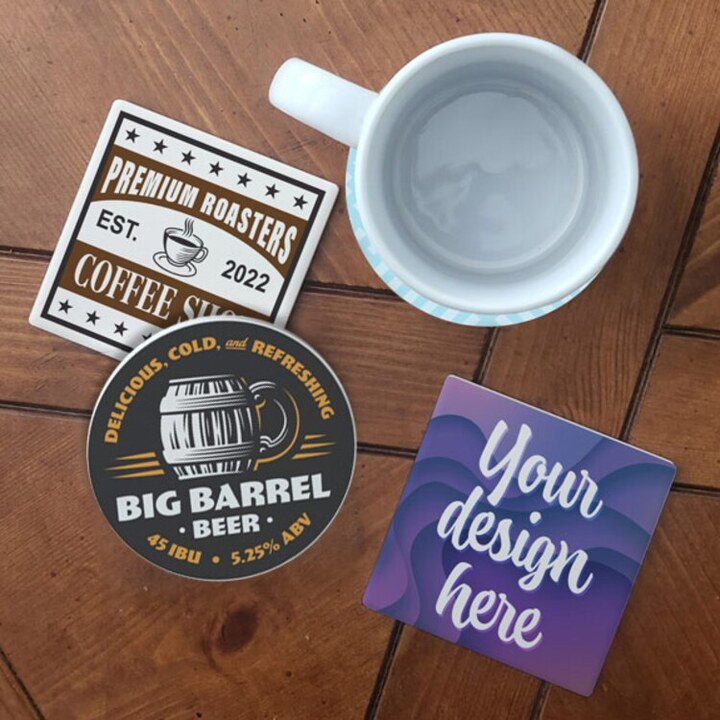 Custom Drink Coasters - Personalize Your Own Coasters