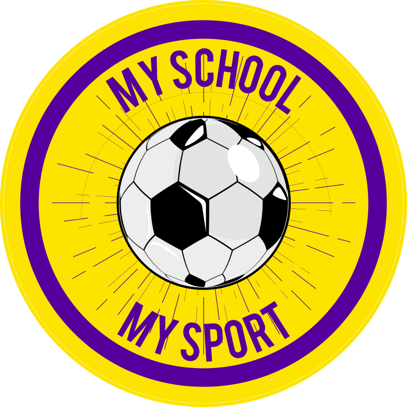 Custom Circle Soccer Sticker with Ball and Text