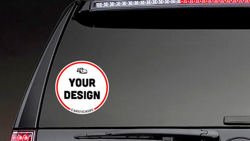 Circle Stickers - Custom Round Decals - Free Shipping