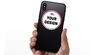 Circle Stickers - Custom Round Decals - Free Shipping