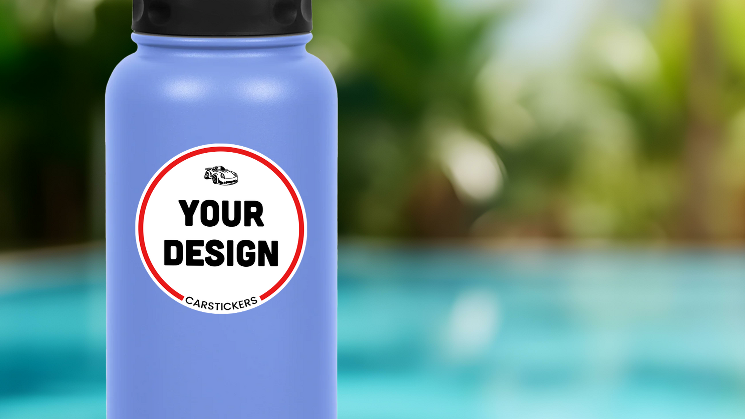 Circle Stickers - Custom Round Decals - Free Shipping