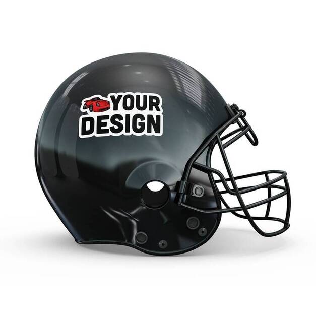 Custom Helmet Stickers - Design or Personalize Your Own