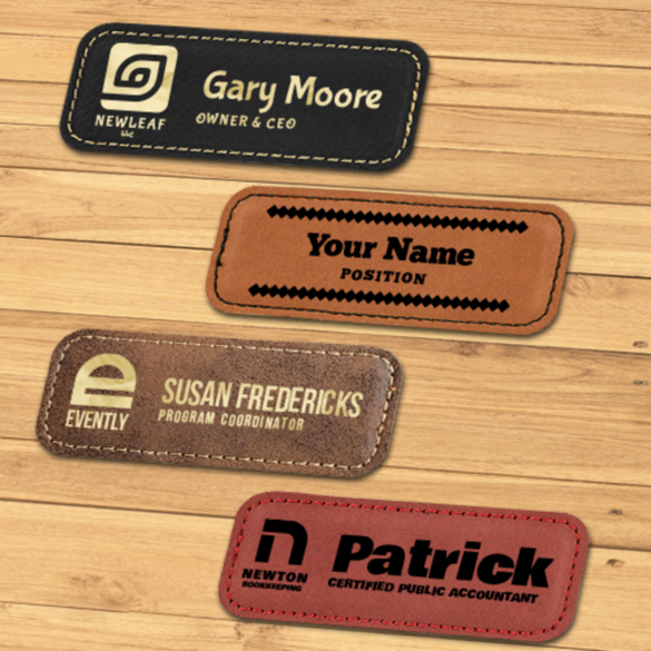 Magnetic Name Tags & Badges - Custom Full-Color UV Print