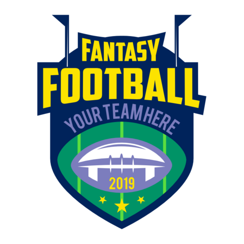 Fantasy Football Sticker | Custom Football Team Decal