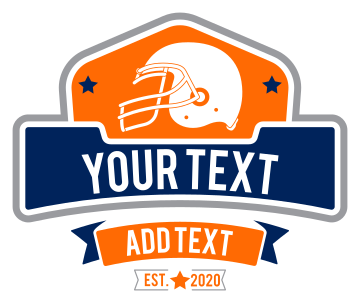 Football Helmet Decal | Custom Football Sticker | Car Stickers