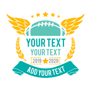 Custom Football Fundraiser Car Decals & Stickers | Car Stickers