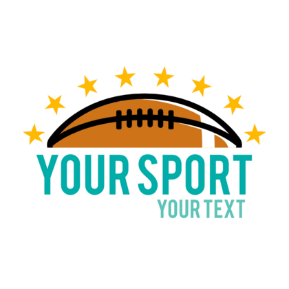 Custom Football Fundraiser Car Decals & Stickers | Car Stickers