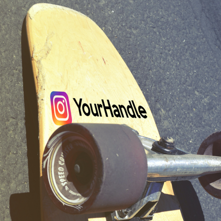 Social Media Stickers - Customize for Business & Personal