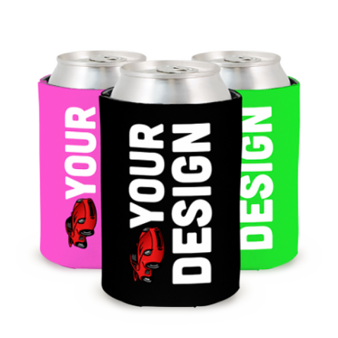 Custom Drink Koozies - Full Color, No Minimum