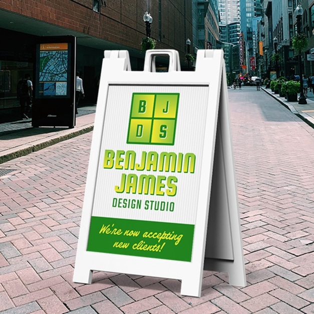 Custom Large Heavy Duty A-Frame Sign Designer