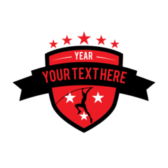 Personalized Men's Track Pole Vault Decal