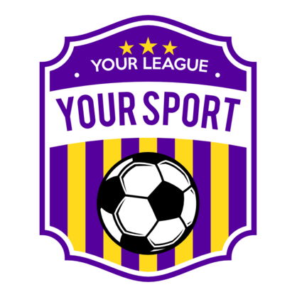Custom Vintage Sign Themed Soccer Sticker