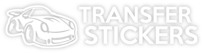 Custom One-Color Transfer Stickers & Car Decals